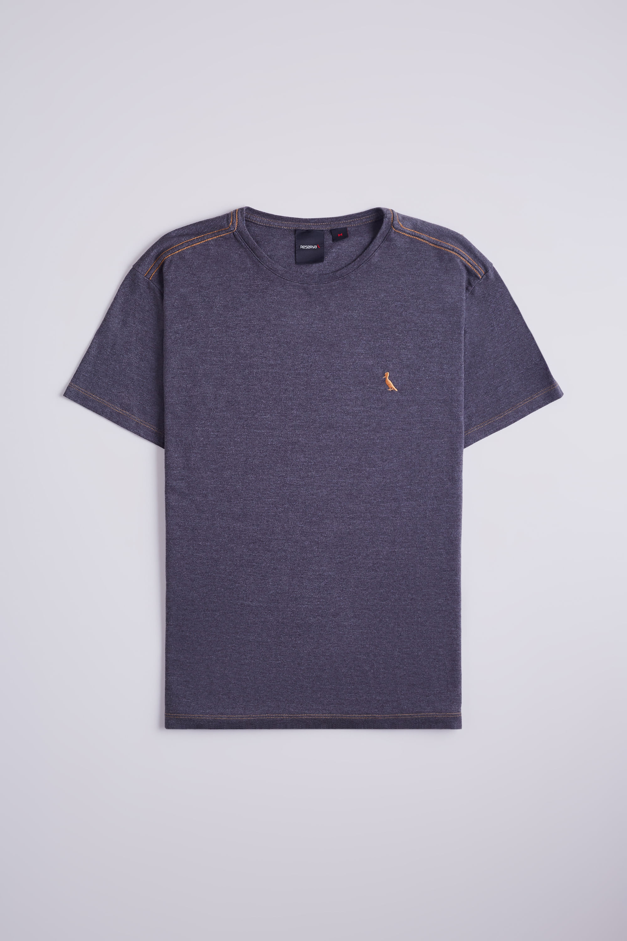 CAMISETA MC CREPE CONTRASTE