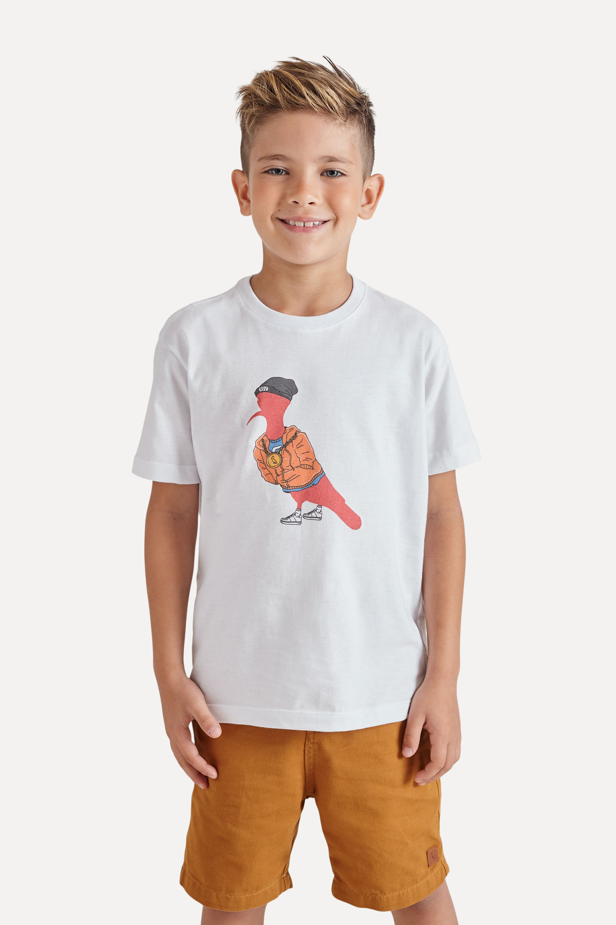 CAMISETA MINI PICA PAU MUSICA