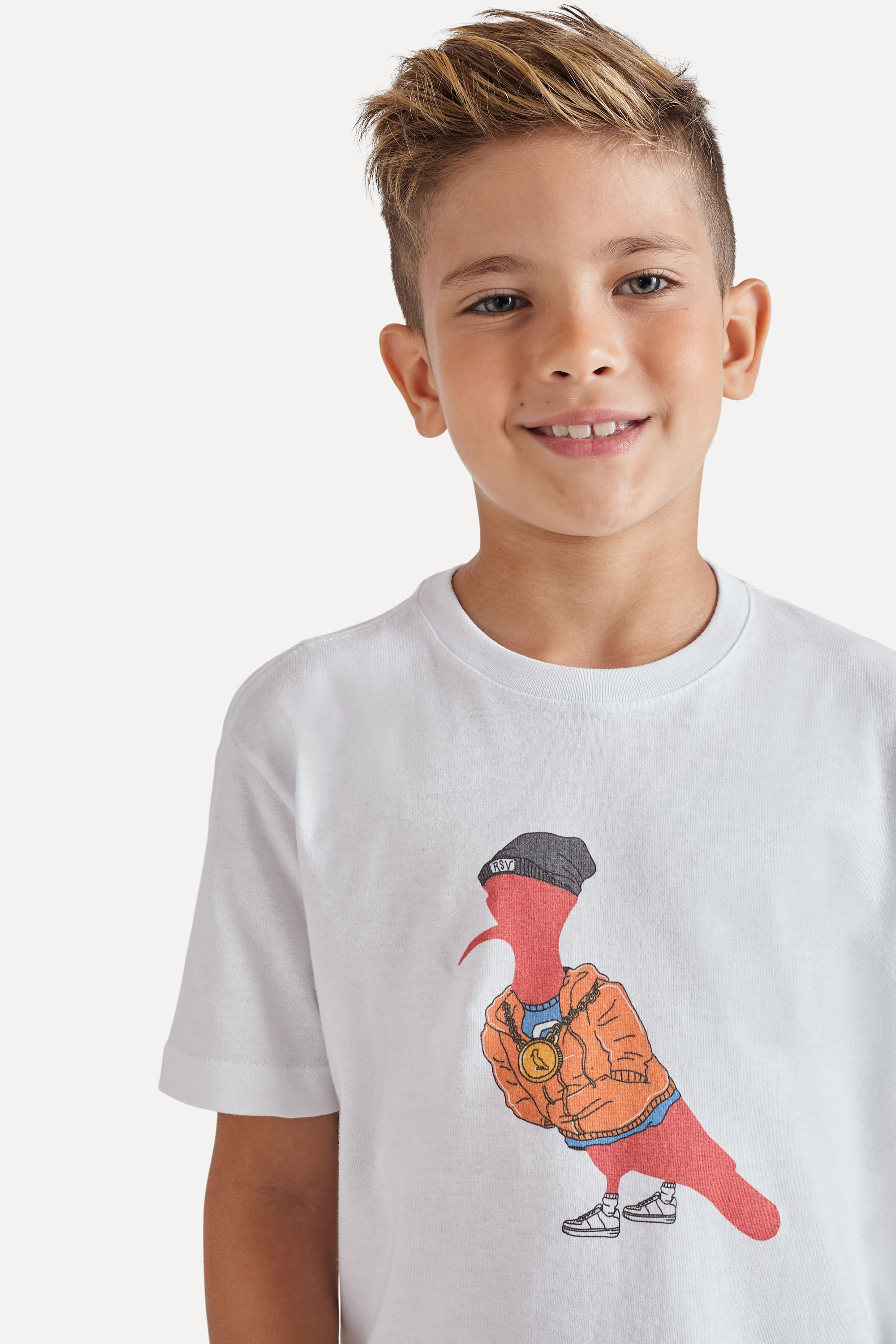 CAMISETA MINI PICA PAU MUSICA