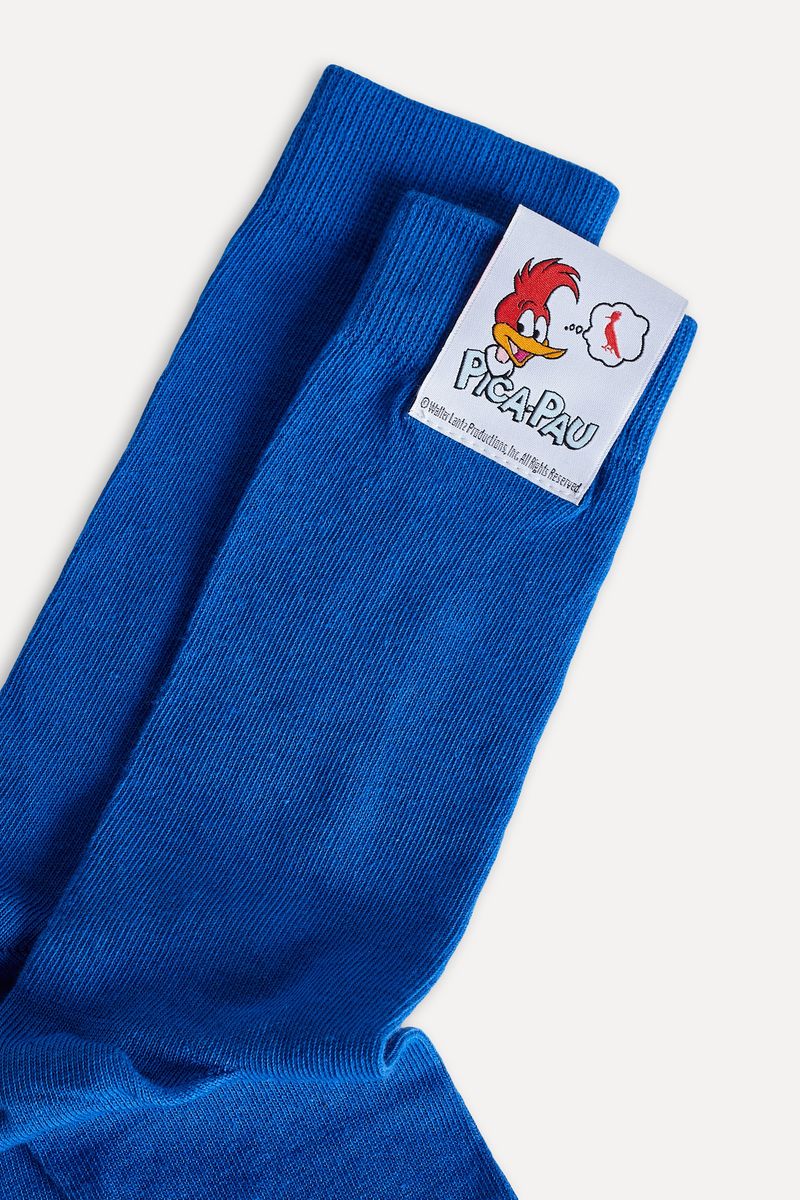 MEIA LISA PICA-PAU UNIVERSAL