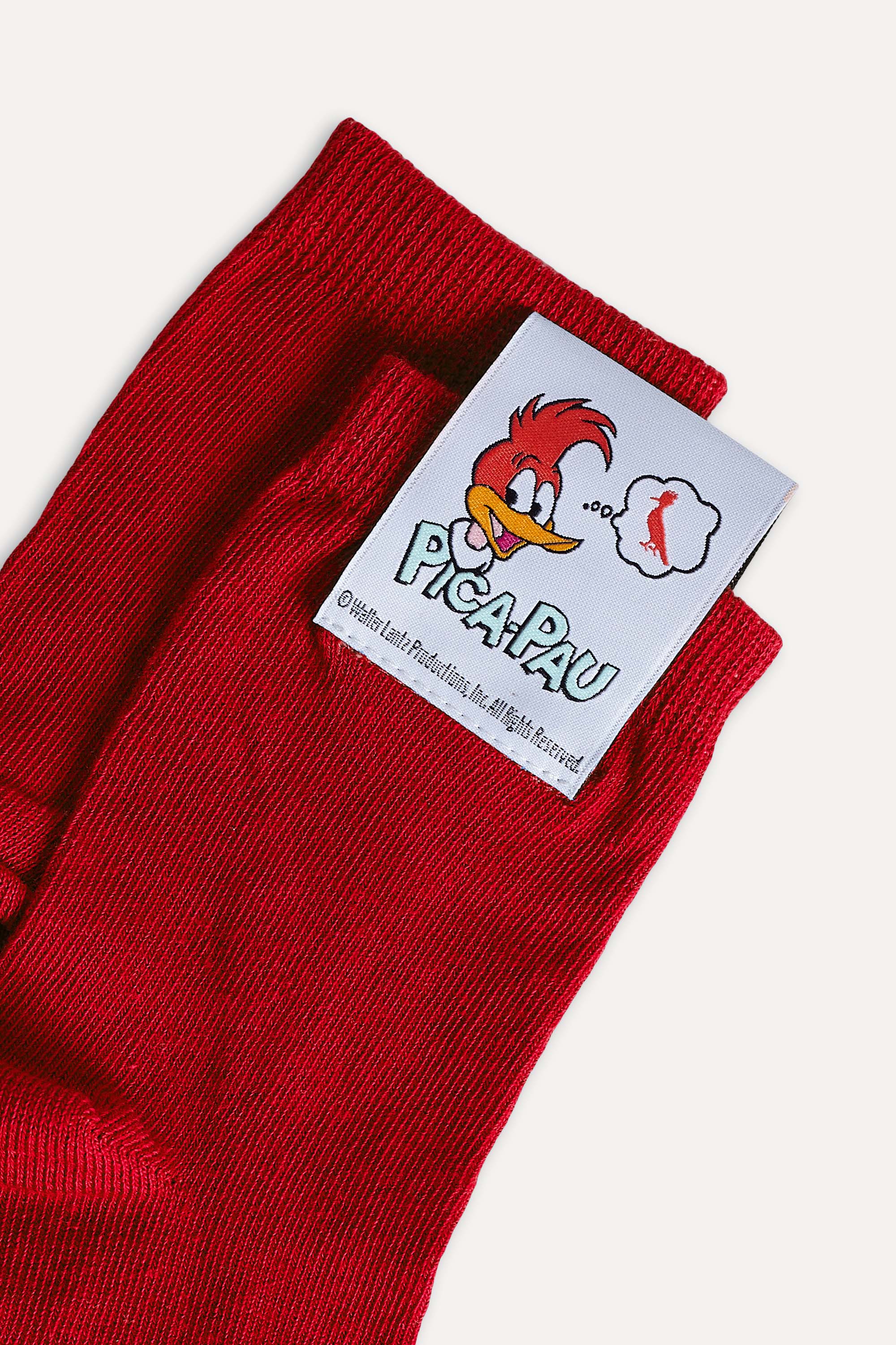 MEIA MINI PICA PAU LISA