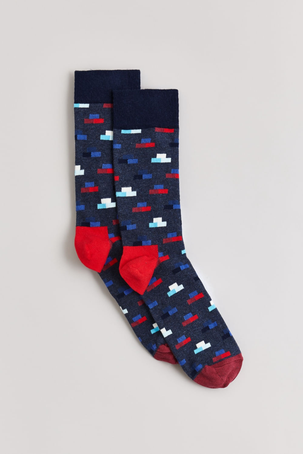 MEIA HAPPY SOCKS BRICK