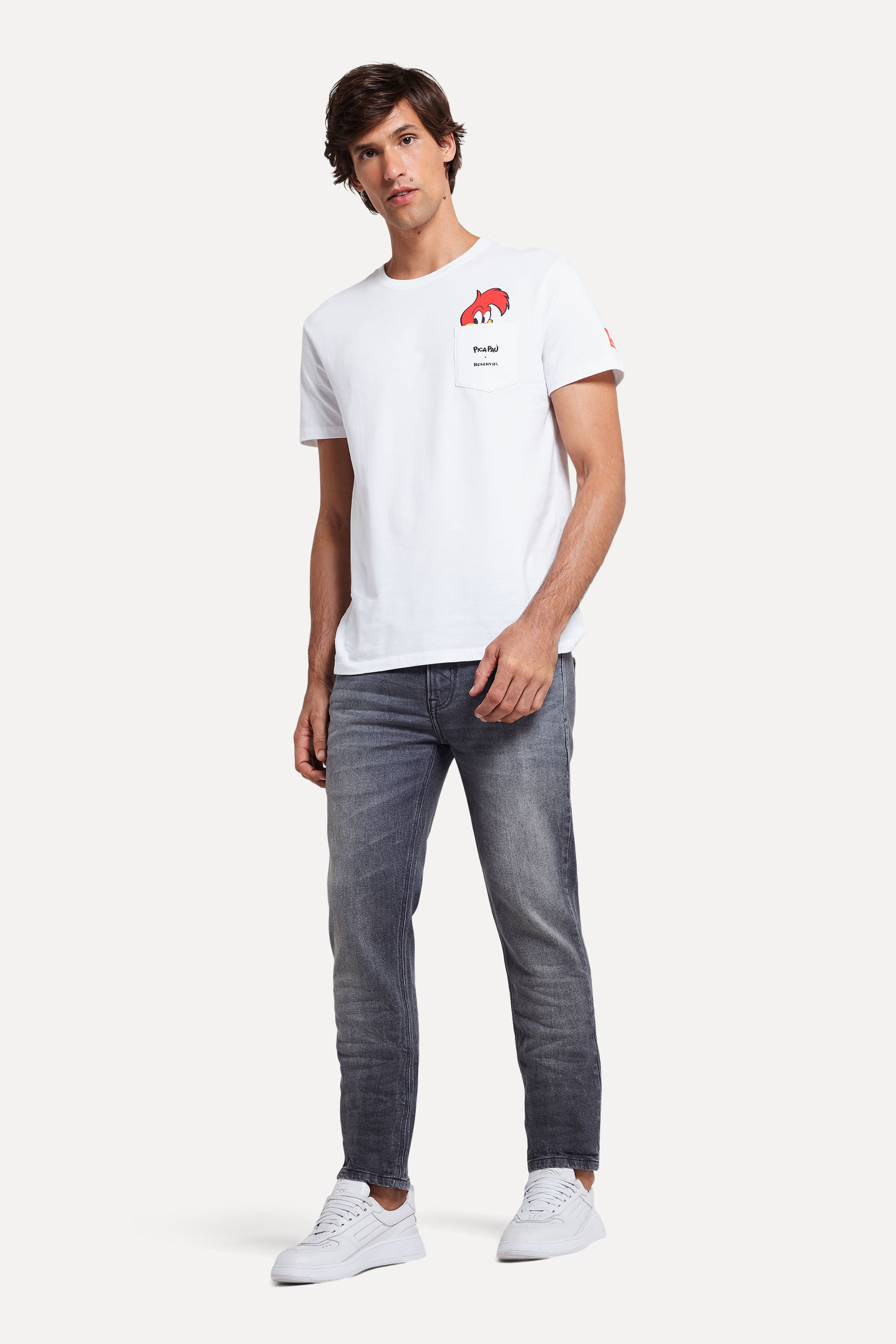 CALCA JEANS SLIM PANDA