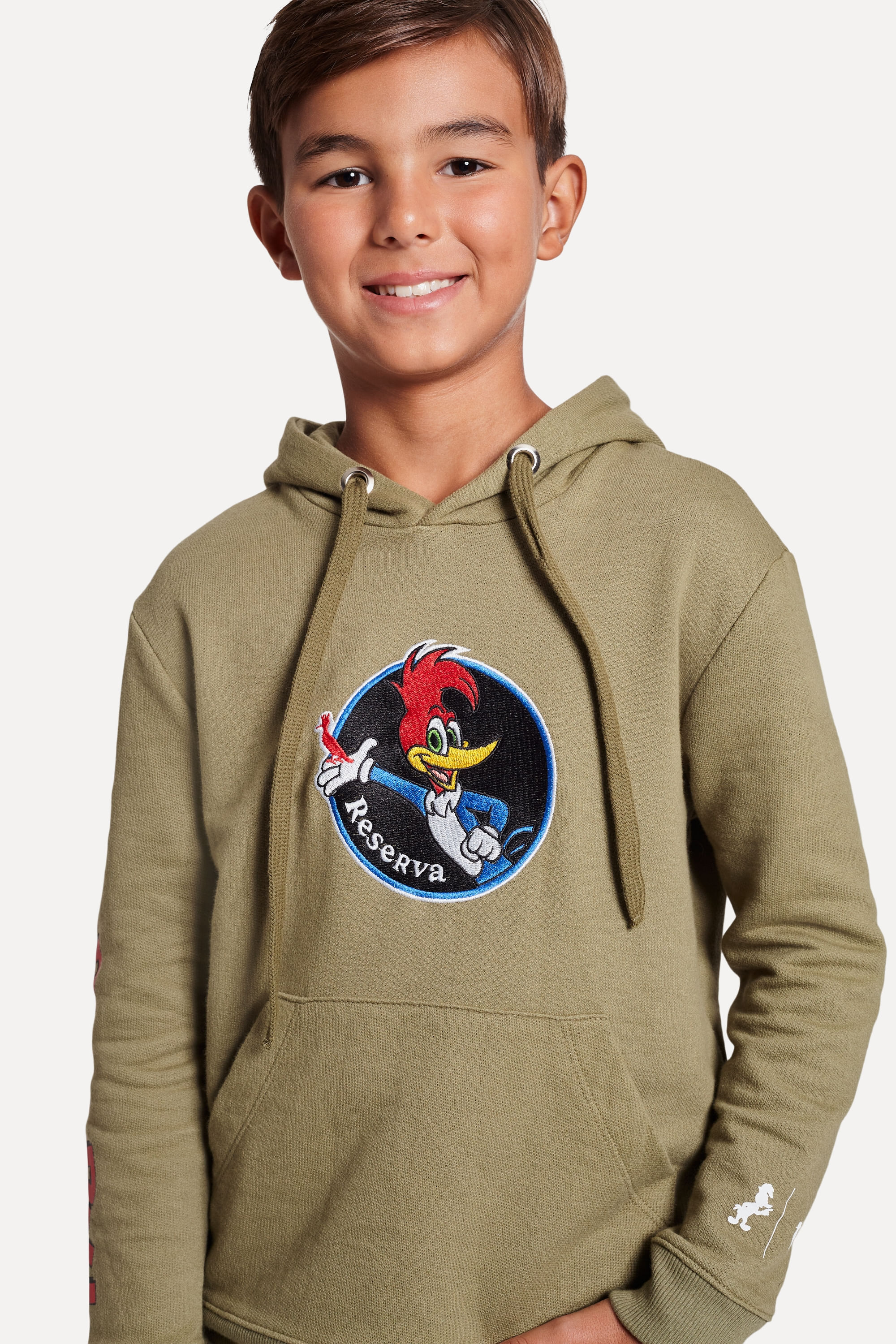 HOODIE MOLETOM MINI PICA-PAU UNIVERSAL