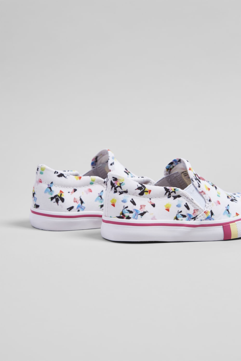 TENIS RMI #166 FEM BB FLOWER BRANCO