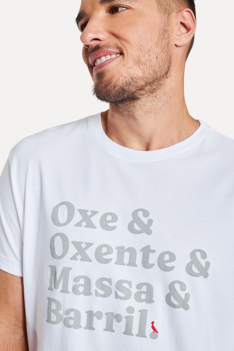 CAMISETA ESTAMPADA OXENTE