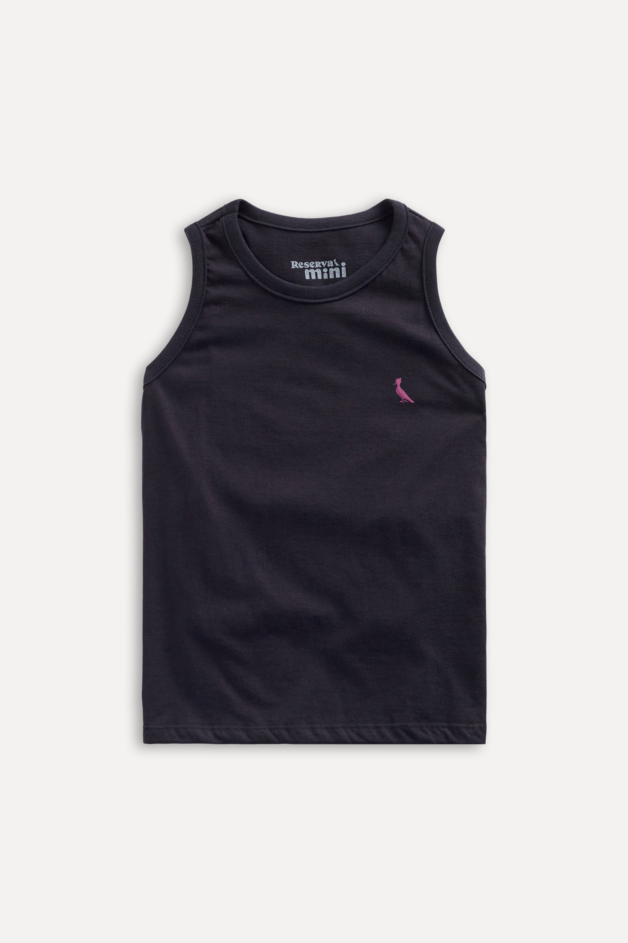 REGATA MINI PICA PAU BORDADO VIOLETA