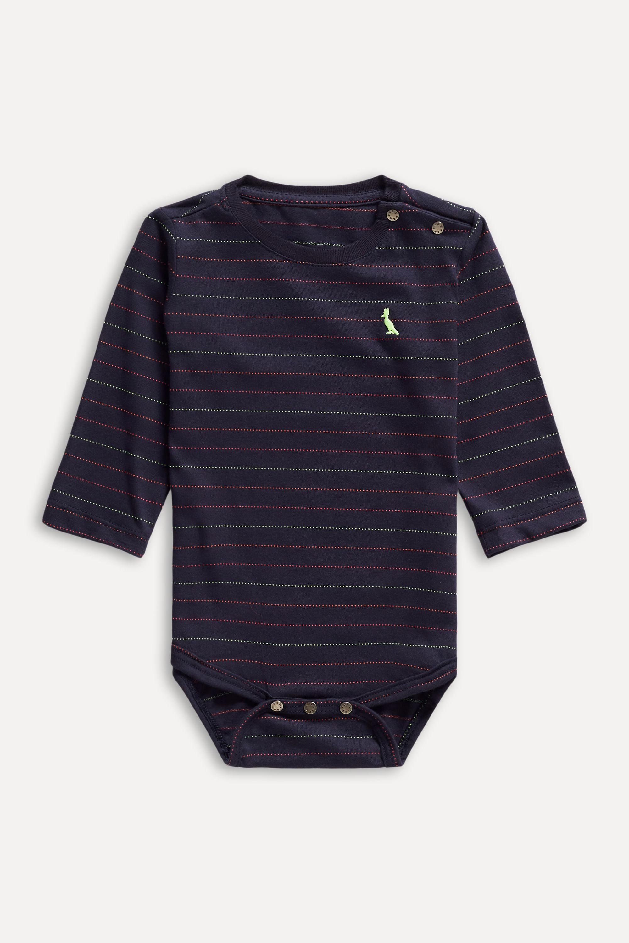 BODY BB ML LISTRA PONTILHADA