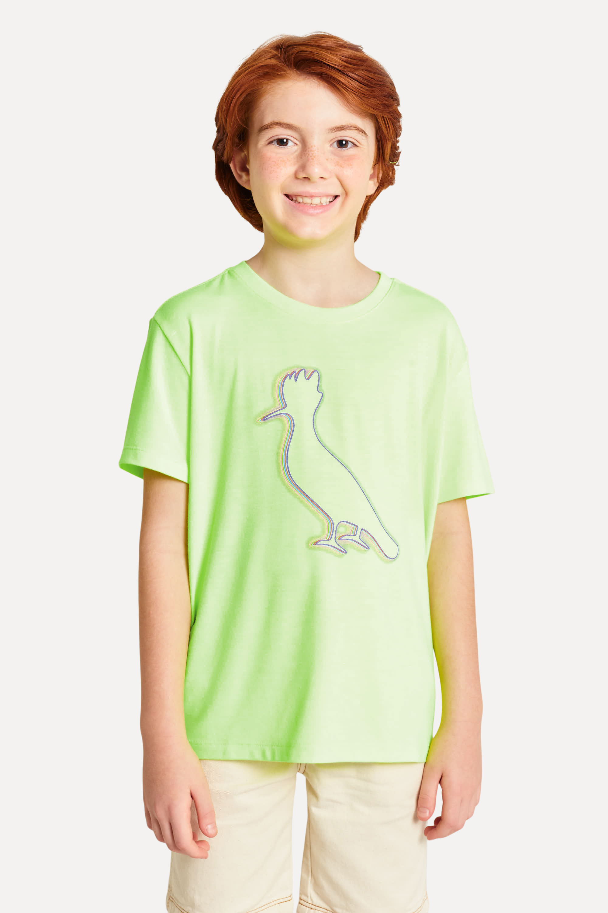 CAMISETA MINI PICA PAU NEON