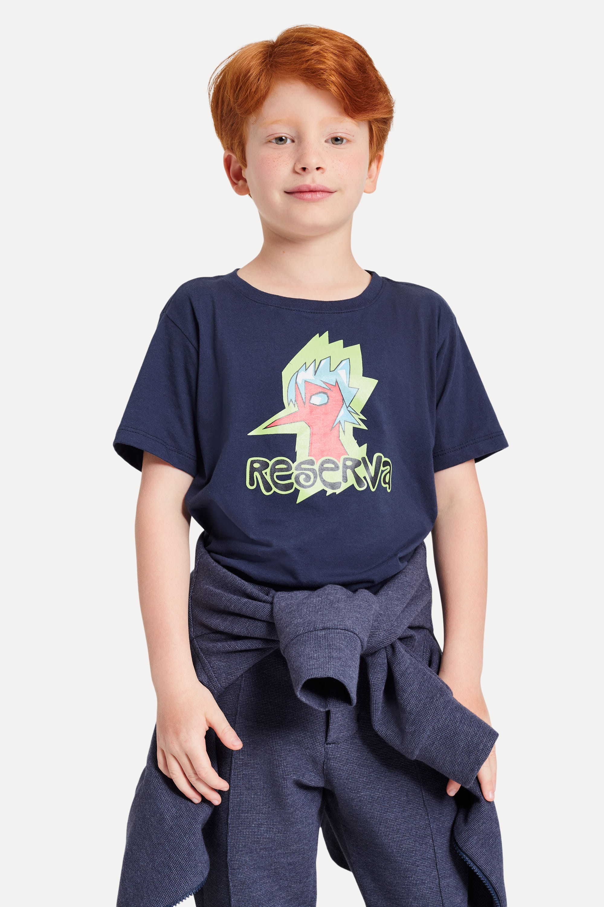 CAMISETA MINI PICA PAU MANGA