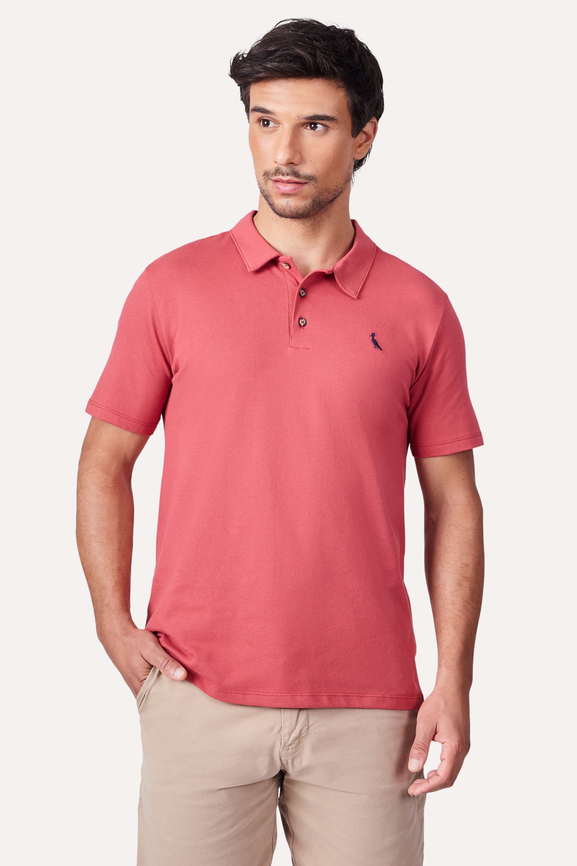 POLO REGULAR PICA PAU MARINHO