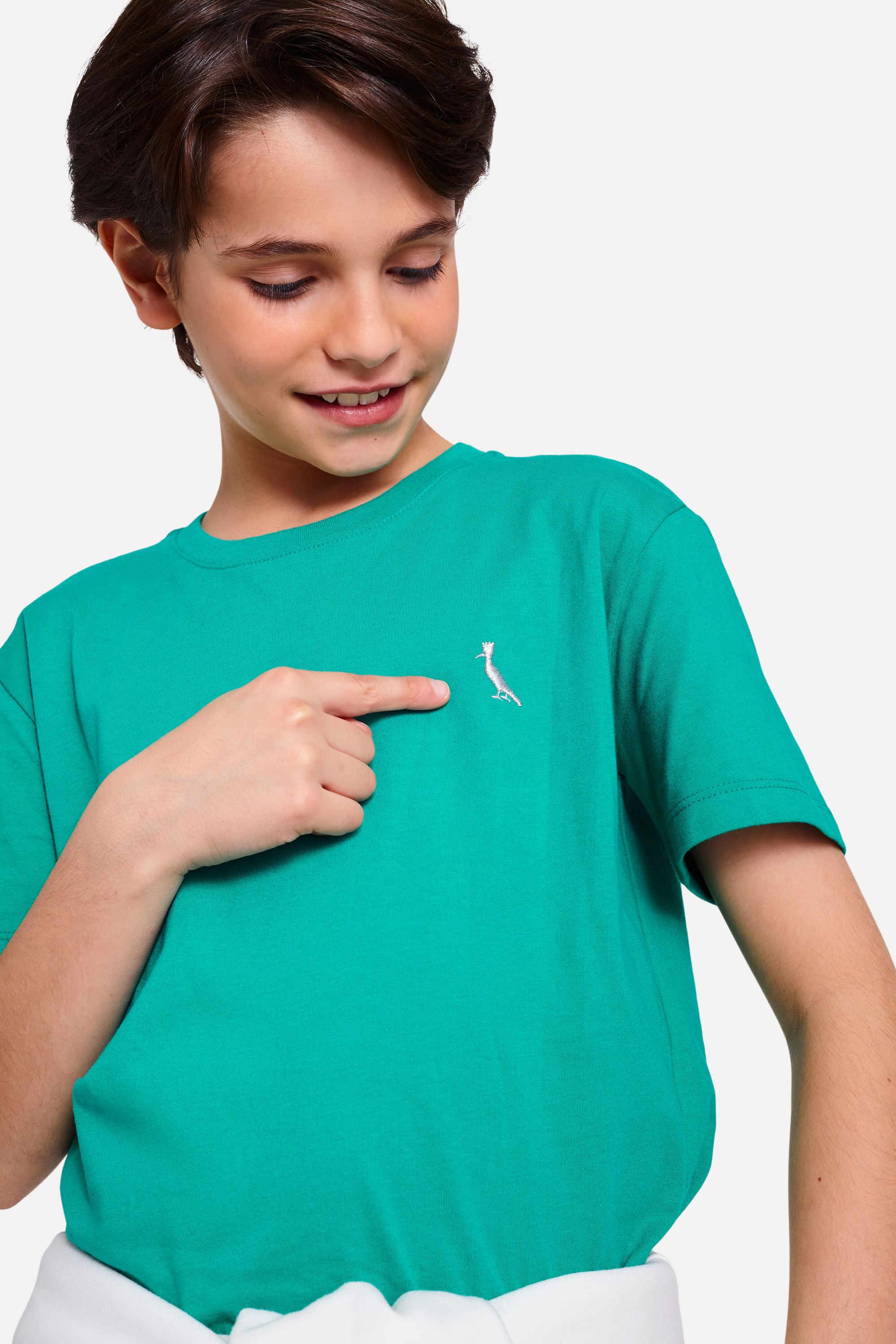 CAMISETA MINI PICA PAU SILVER