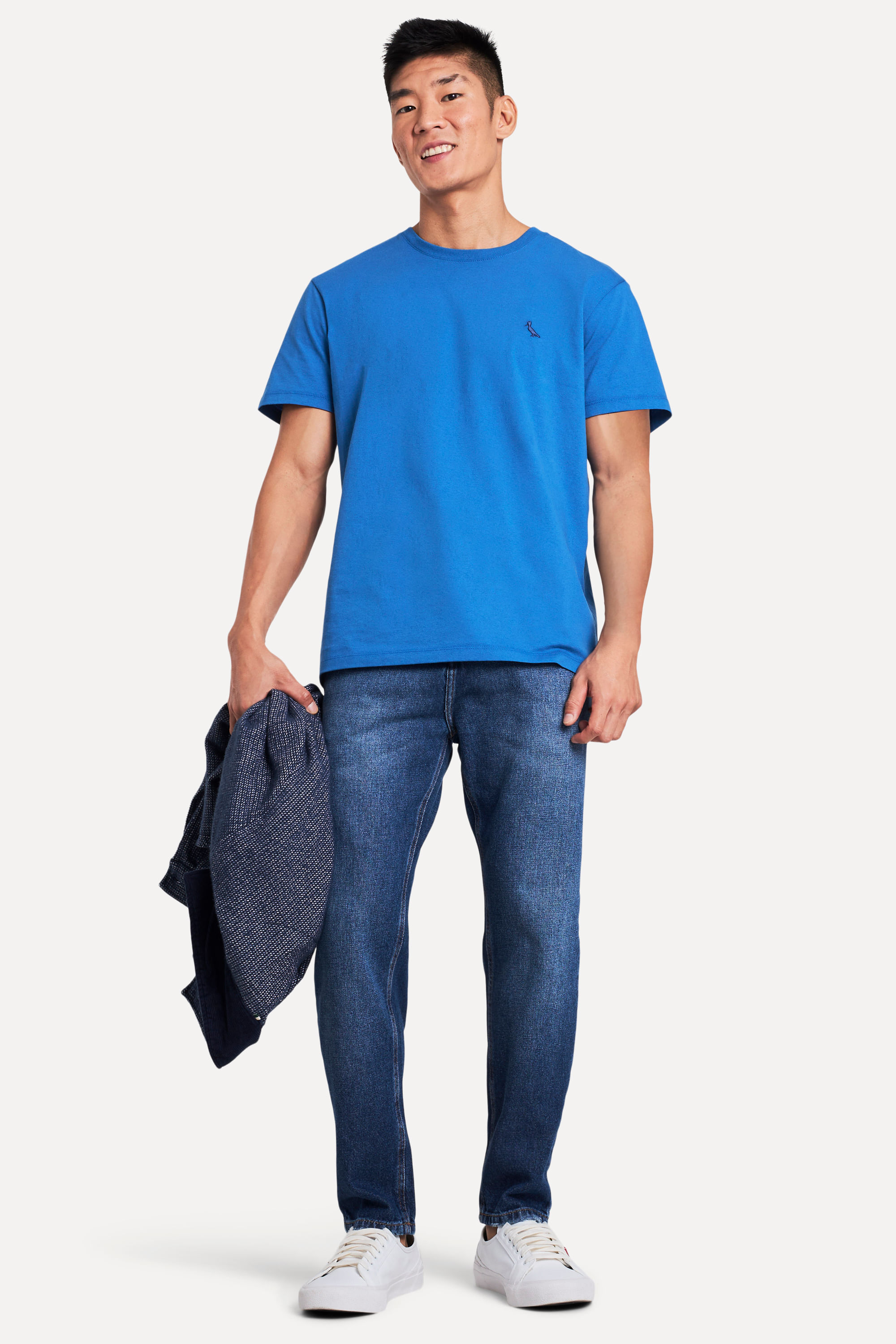 CALCA JEANS RELAXED BLUE
